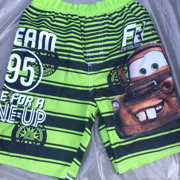 Pixar | Swim | Swim Trunk Disney Cars Tb Mater Toddler Boys Sizes 4t Or ...